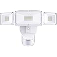 Amico 3 Head LED Security Lights with Motion Sensor, Adjustable 40W ...