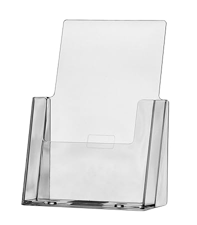 Amazon.com: Marketing Holders 6" Brochure Literature Holder Display ...