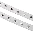 Amazon.com: Snap Button Tape Trim ZCZQC 2 Yards 20x5mm/0.790.98inch ...