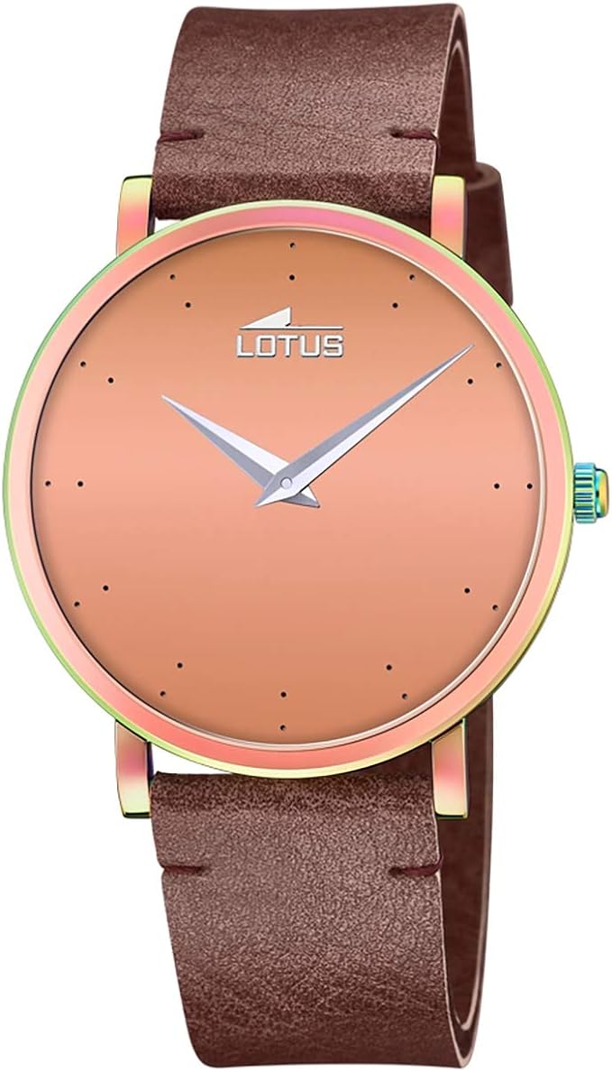 Lotus Women's Analogue Quartz Watch with Leather Strap 18778/2: Amazon ...