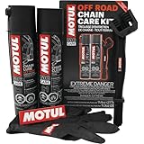 Amazon.com: MOTUL 109767 Motorcycle Chain Clean Lube Kit C1 C2 Complete ...