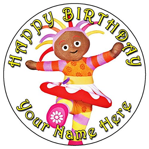 Buy IN THE NIGHT GARDEN UPSY DAISY FUN - 7.5" PERSONALISED EDIBLE ICING ...