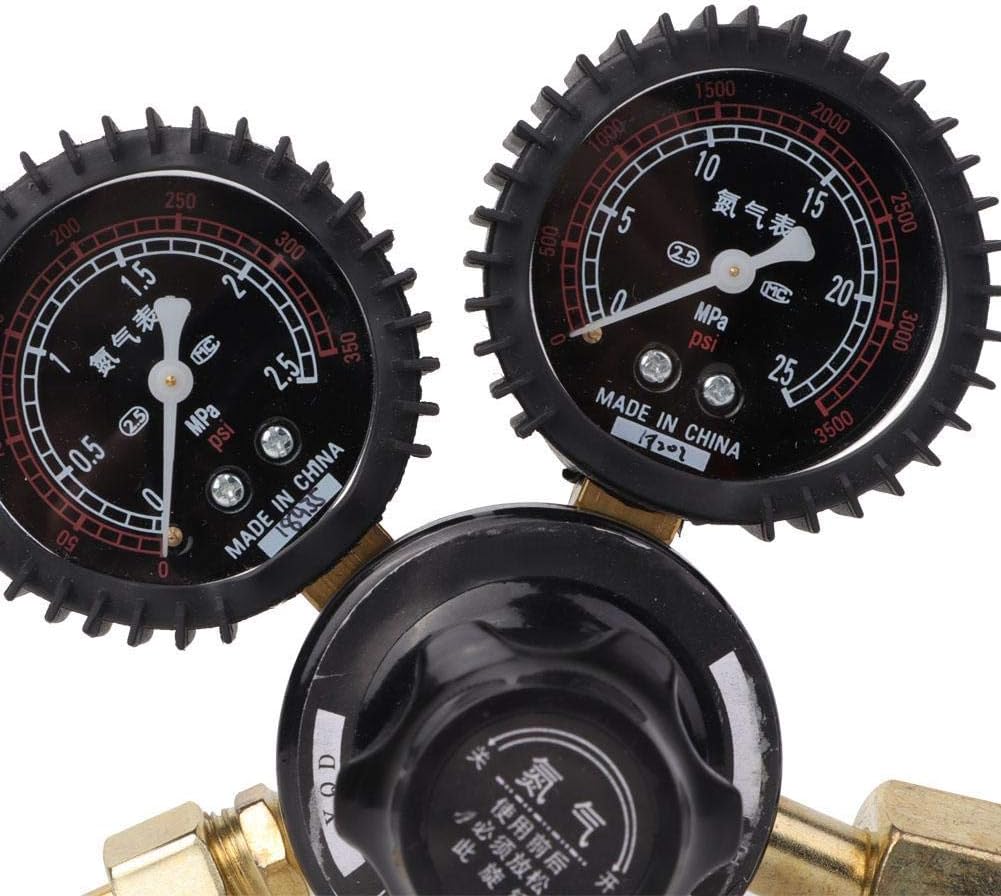 Industrial Nitrogen Pressure Gauge Welding Regulator Gauge Nitrogen ...