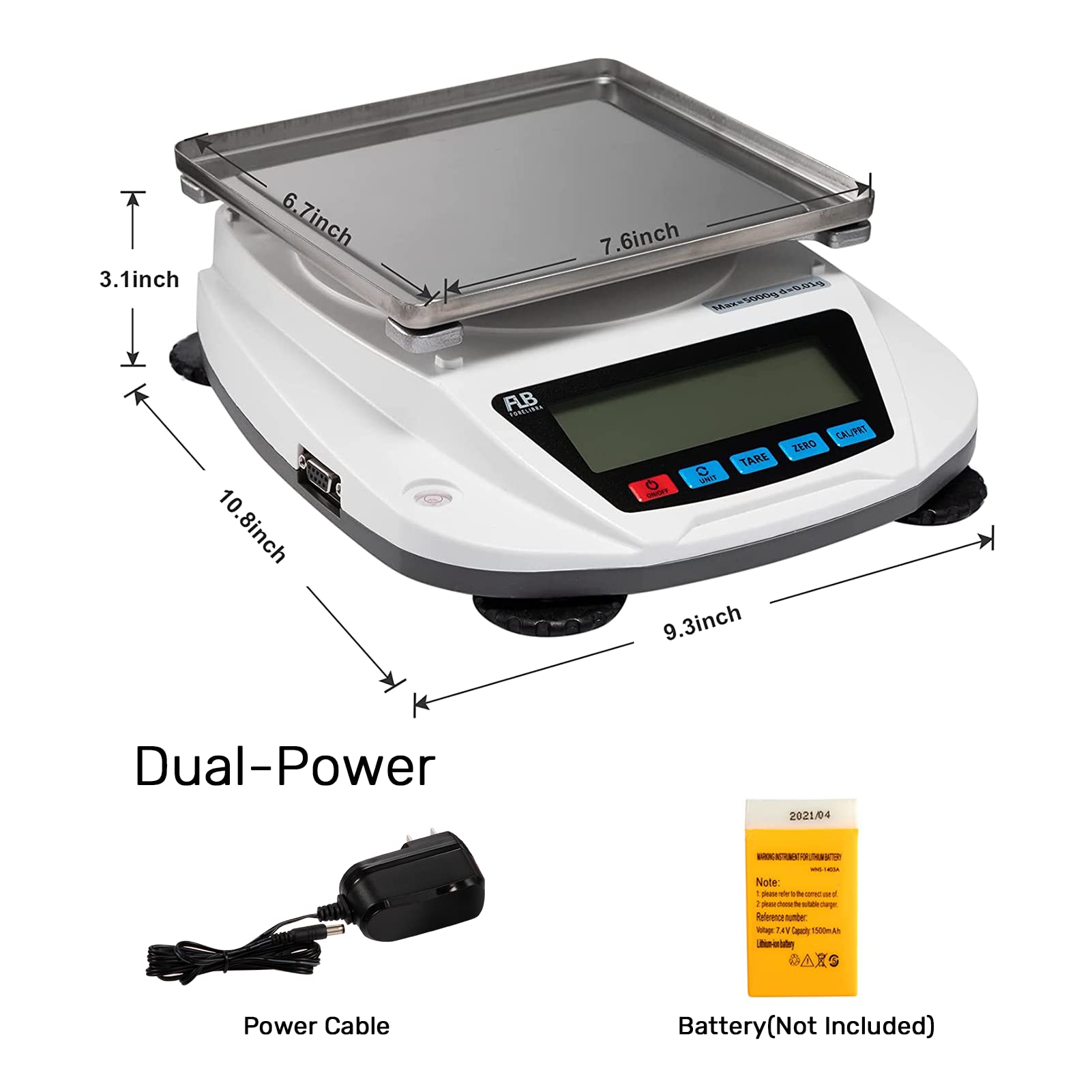 Lab Digital Electronic Analytical Scale - 0.01g Precision Scientific ...