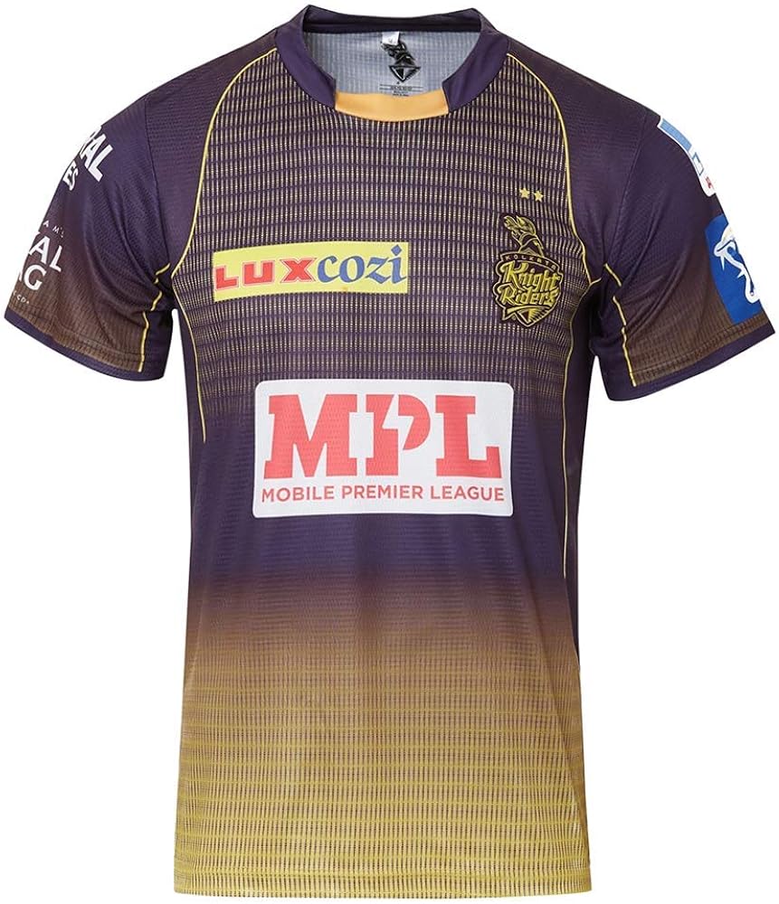 KKR 2020 Kolkata Knight Riders Official Dream11 IPL Replica Jersey ...