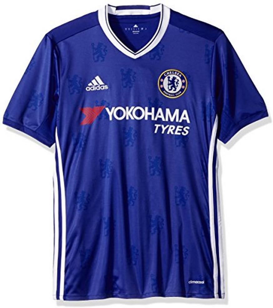 Amazon.com : adidas Men's Chelsea 16/17 Home Chelsea Blue/White ...