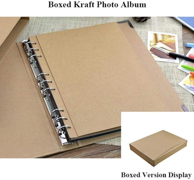 SHIYANTQ 30 Pages Blank/Loose-leaf Photo Album Scrapbook Handmade ...