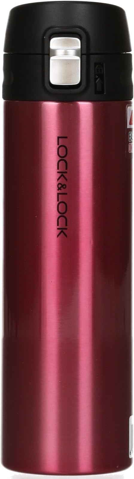 LOCK & LOCK Termo de Acero Inoxidable - Botella con Doble Pared de ...