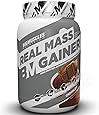 Buy Bigmuscles Nutrition Real Mass Gainer [1Kg, Chocolate], Lean Whey ...