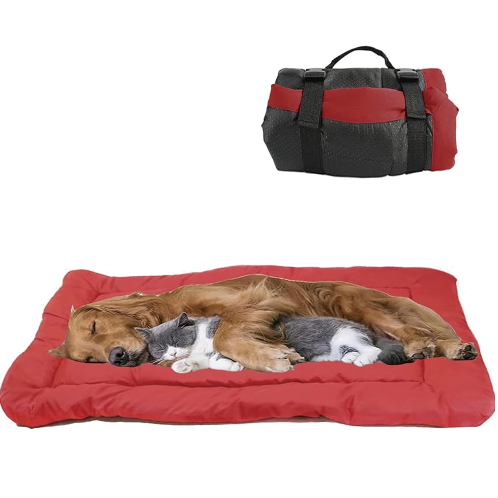 YOFANG Outdoor Travel Dog Bed Mat,Portable Crate Mat Waterproof Anti ...