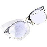 Amazon.com: 12 Pack Glasses Translucent Eye Patch for Glasses Vision ...