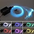 CHINLY 16W RGBW LED Fiber Optic Light Star Ceiling Kit Lights 150pcs 0 ...
