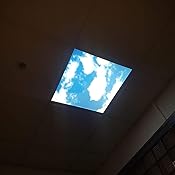 40w Sky LED Ceiling Panel 600 x 600 Cloud Scene Recessed Office Light ...