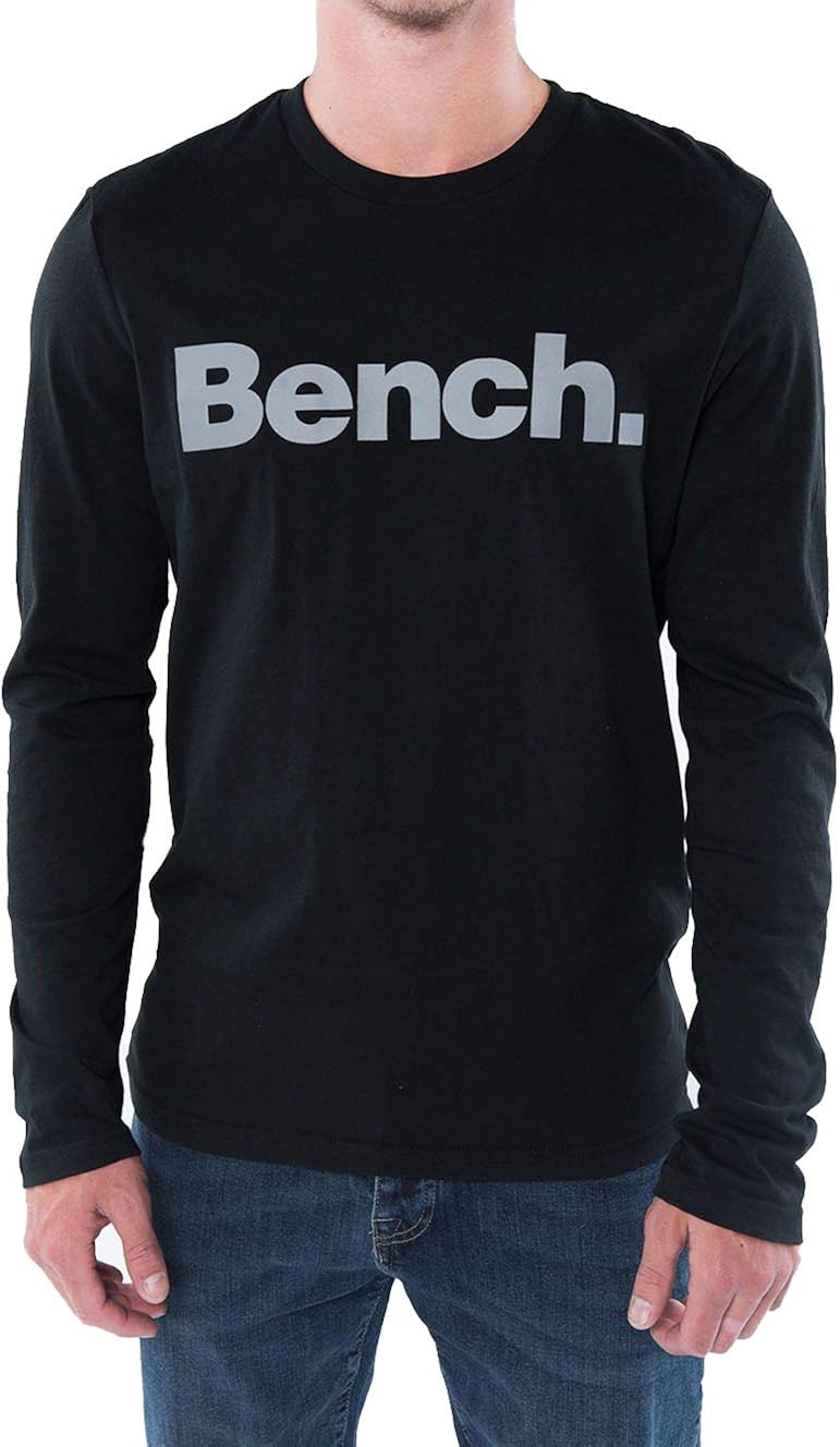 Bench Men's Coalition Long Sleeve T-Shirt (XL, Black): Amazon.ca ...