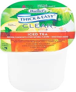Amazon.com: Thick & Easy Clear Thickened Iced Tea, Nectar Consistency ...