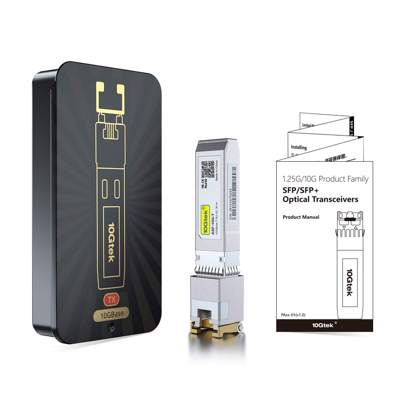 Mua 10GBase-T SFP+ Transceiver, 10G T, 10G Copper, RJ-45 SFP+ CAT.6a ...