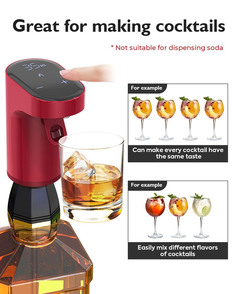 Mua 5-in-1 Electric Wine Decanter with Aerator,Digital Alcohol Bottle ...