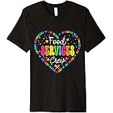 Amazon.com: Food Services Crew Cafeteria Crew Helper School Admin Squad ...