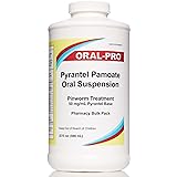 Amazon.com: Oral-Pro, Pyrantel Pamoate Oral Suspension 50mg/mL, Pinworm ...