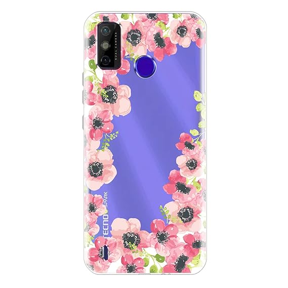 Fashionury Back Cover for Tecno Spark Go 2020 Designer: Amazon.in ...