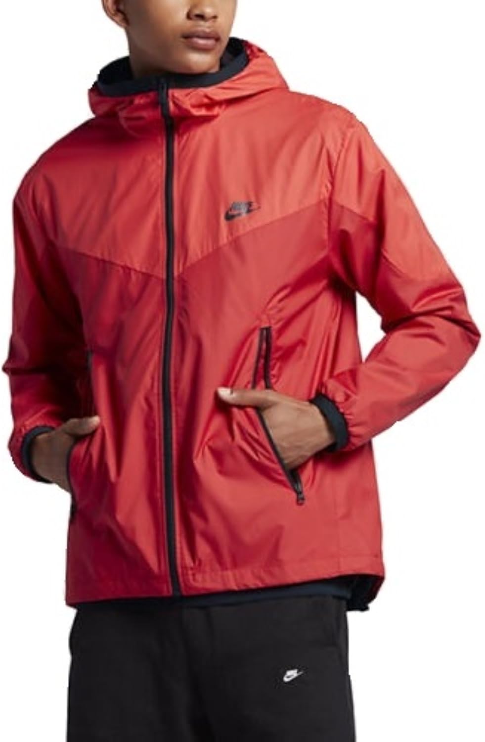 Amazon.com: Nike Men's Sportswear Windrunner Jacket (XX-Large, Team Red ...