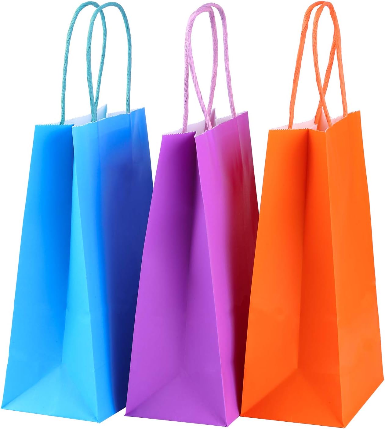 Cooraby Party Favor Bags Party Treat Kraft Paper Bags Sweet Candy Gift ...