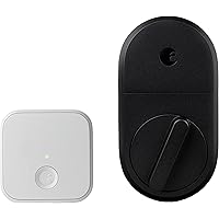 Amazon.com: August Home Smart Lock + Connect, Black : Electronics