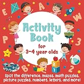 Fun Activity Book For 5-6 Year Olds: Mazes, Tracing, Letters and More ...