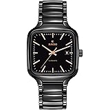 Amazon.com: Rado True Square Swiss Automatic Watch with Ceramic Strap ...