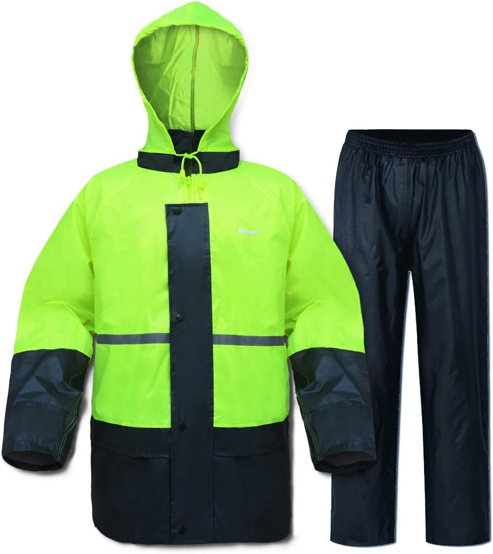 Rain Suit for Men Women Lightweight Waterproof Protective Raincoats ...