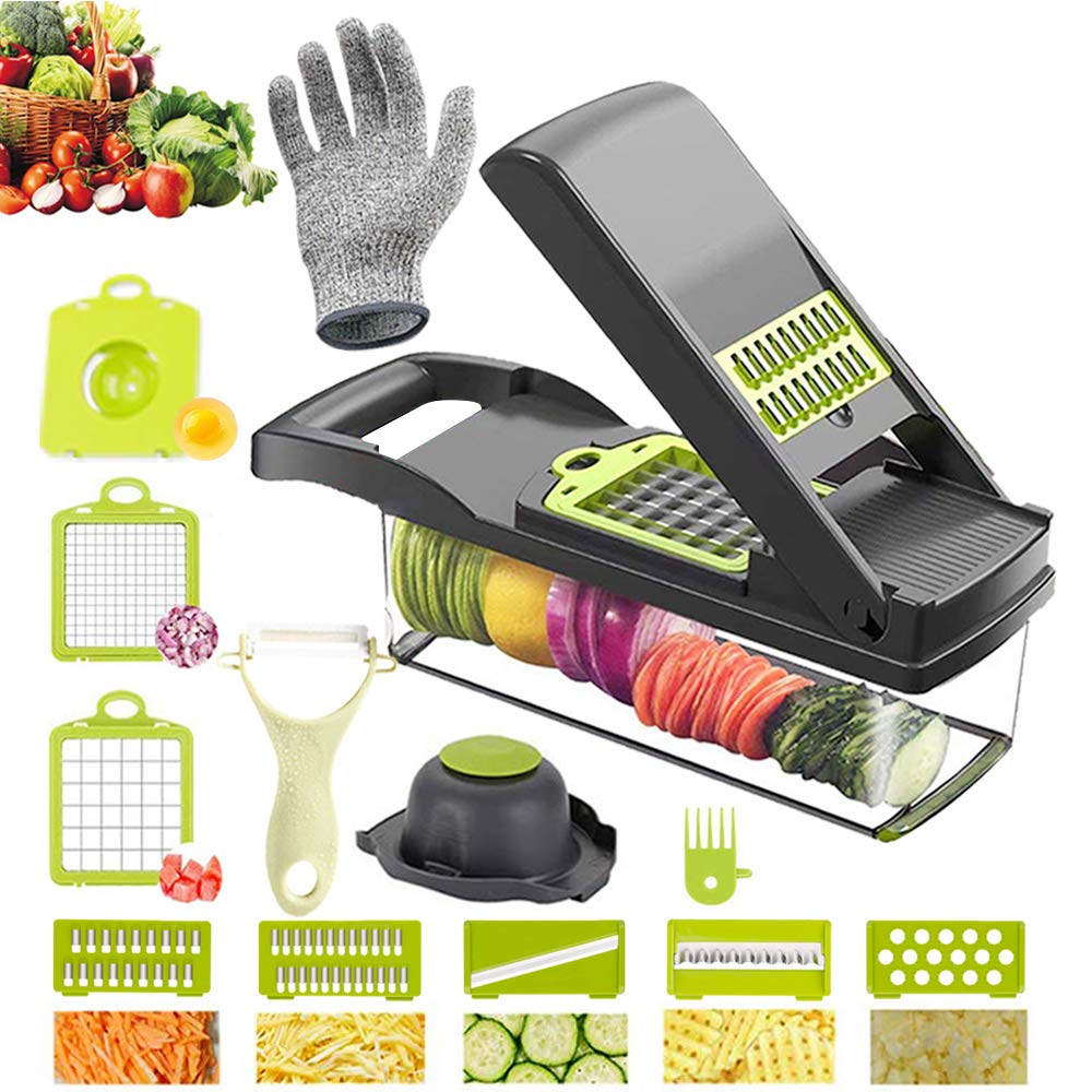 Mua 13 in 1 Vegetable Chopper Mandoline Slicer Veggie Chopper with ...