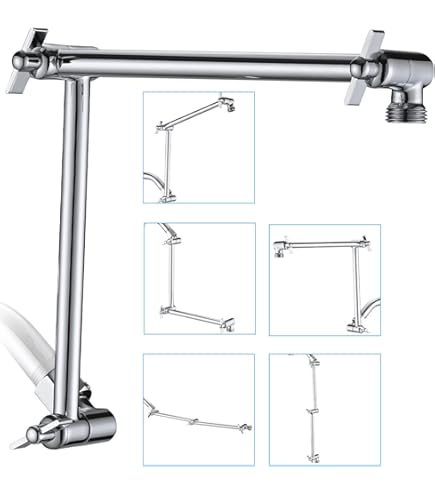 Matte Black Shower Arm Kohler K-21026-BL Statement VES Shower Column ...