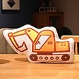 Amazon.com: XItbyja 3D Bulldozer Truck Plush Pillow Stuffed Engineering ...