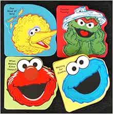 Set of 4 Sesame Street Books - All About Feelings: Lee Howard: Amazon ...