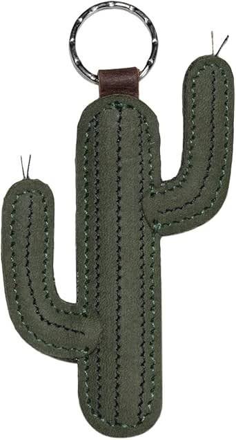 Amazon.com: Hide & Drink, Leather Cactus Desert Plant Keychain, Branch ...