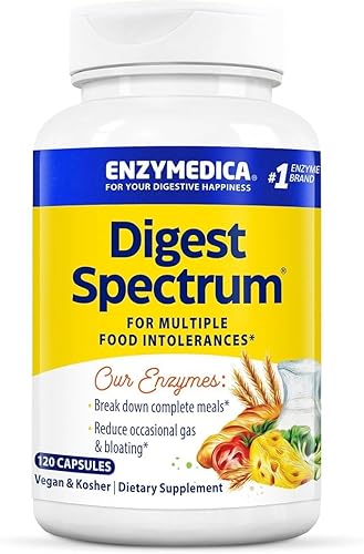 Enzymedica Digest Spectrum, Digestive Enzymes for Multiple Food ...