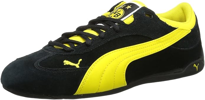 PUMA Fast Cat Suede BVB 305036 Unisex-Erwachsene Sneaker, Schwarz ...
