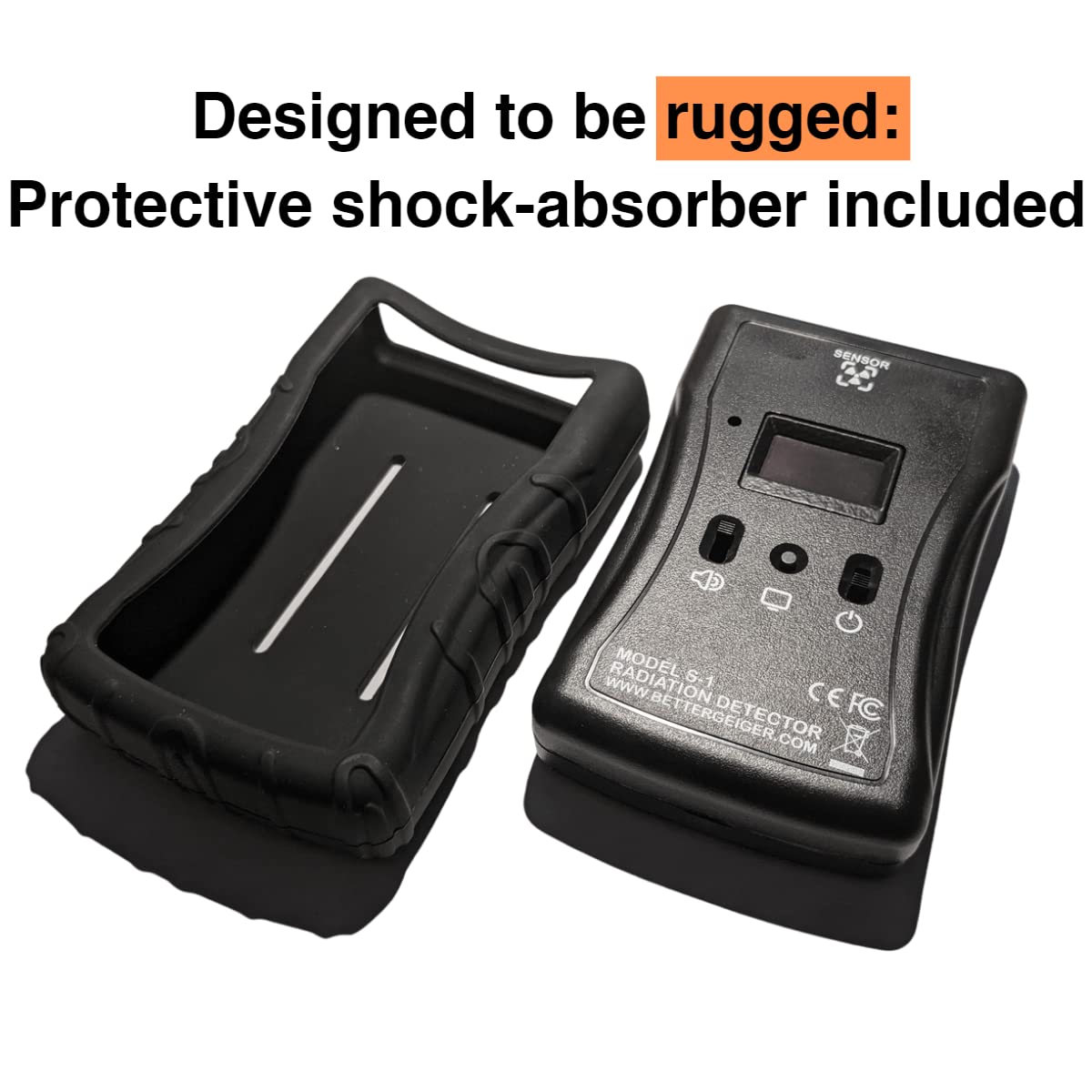 Mua Waterproof Geiger Counter - High Range Nuclear Radiation Detector ...