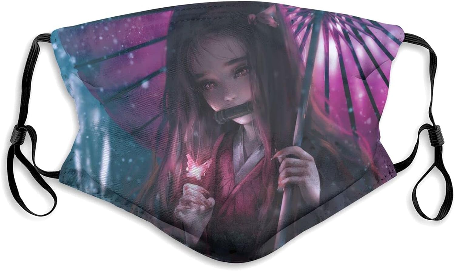 Amazon.com: Demon Slayer - Kamado Nezuko Adult Dust Masks Adjustable ...