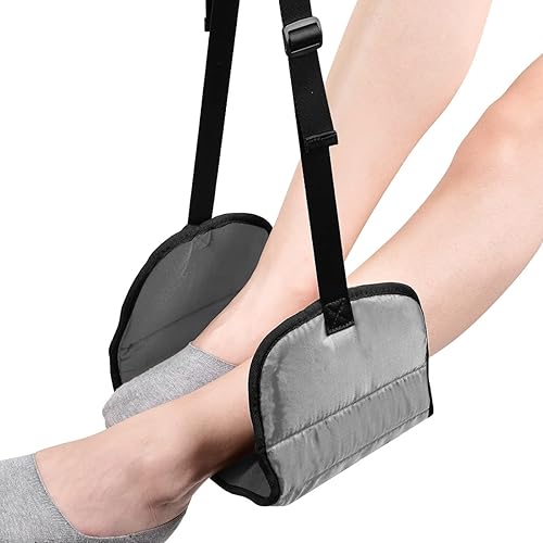 Airplane Footrest Made with Premium Memory Foam - Airplane Travel Foot ...