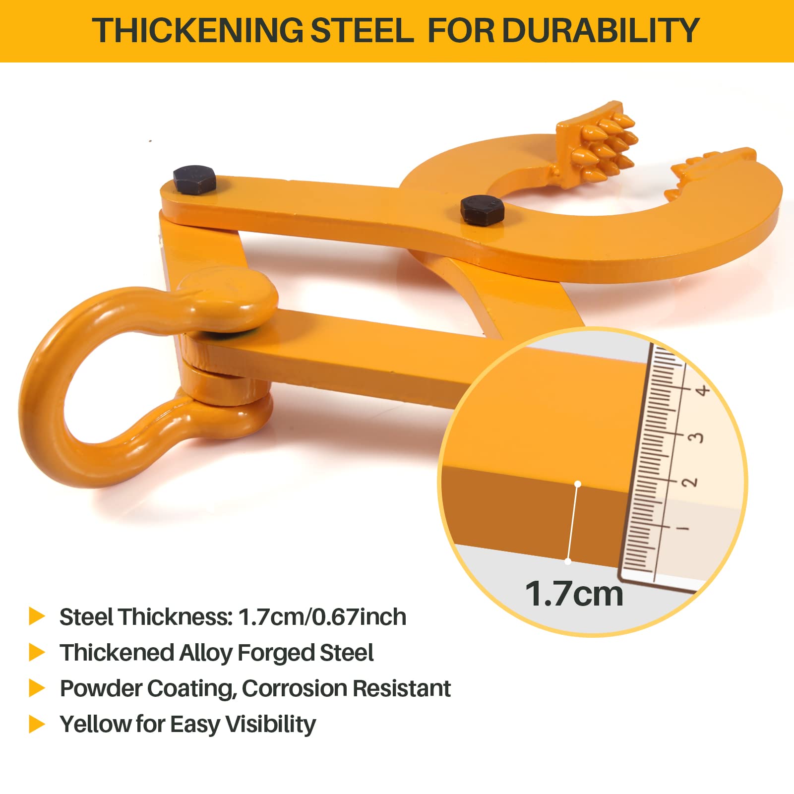 Mua Pallet Puller Clamp 1T/2204LBS Pallet Jack Puller Steel Single ...