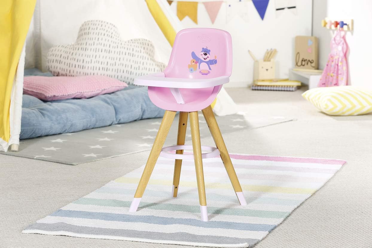 BABY born 829271 Baby Born High Chair Accessory-for Imaginative Play ...
