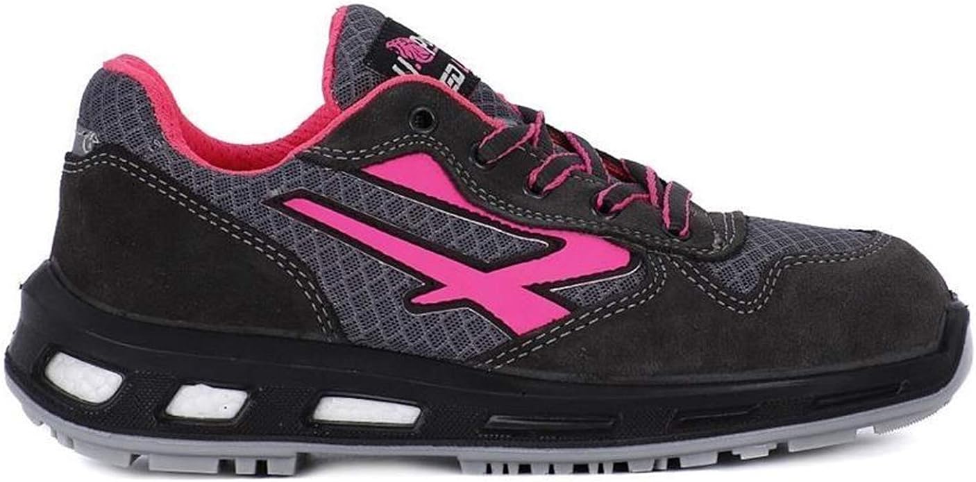 SCARPA ANTINFORTUNISTICA DONNA U POWER RED LION VEROK S1P 41: Amazon.it ...