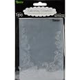 Amazon.com: Darice Floral Border Embossing Folder, 4 .25-Inch by 5.75-Inch