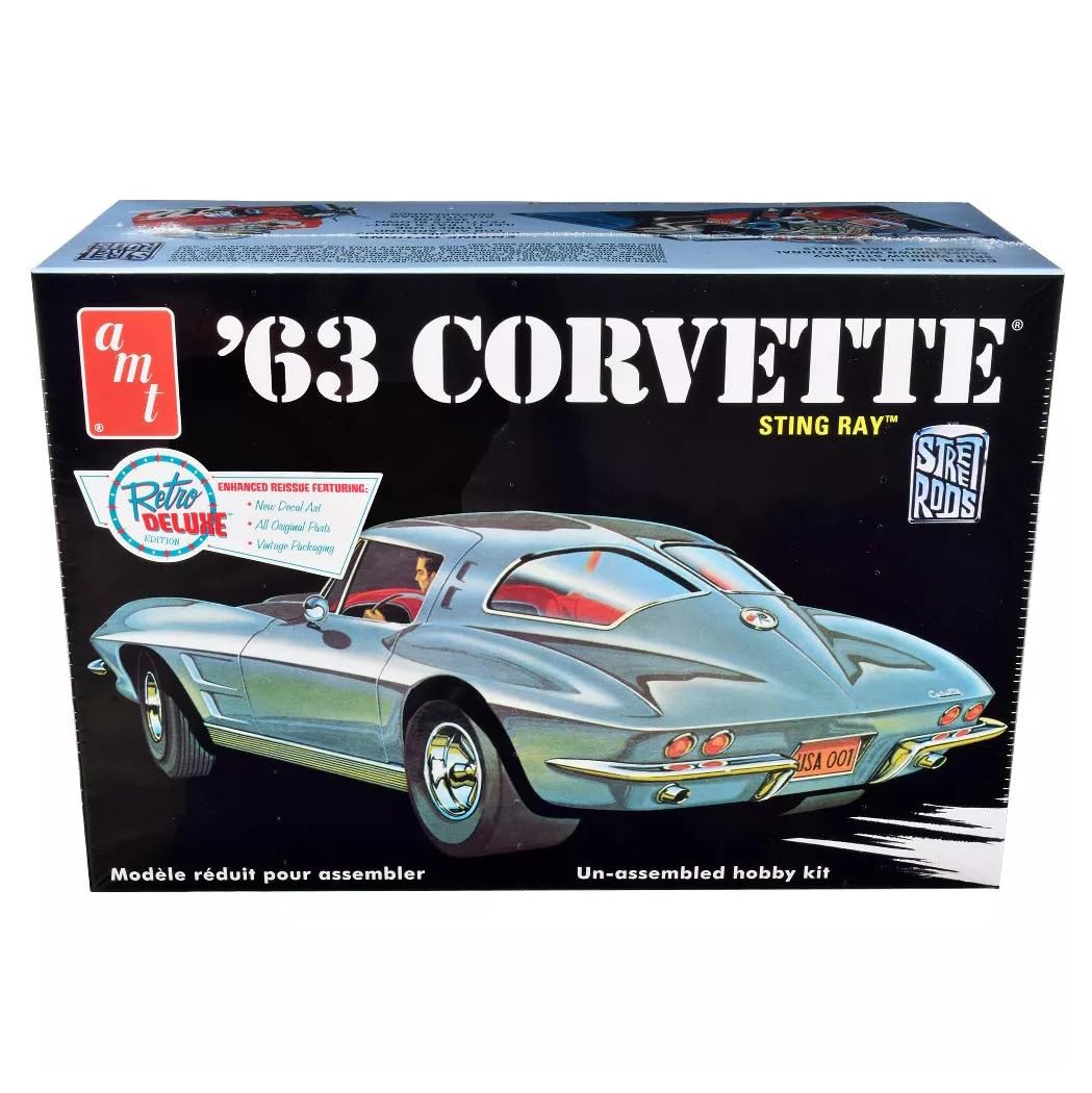 Mua 1963 Chevy Corvette 1:25 Scale Model kit AMT 1963 Chevy Corvette 1: ...