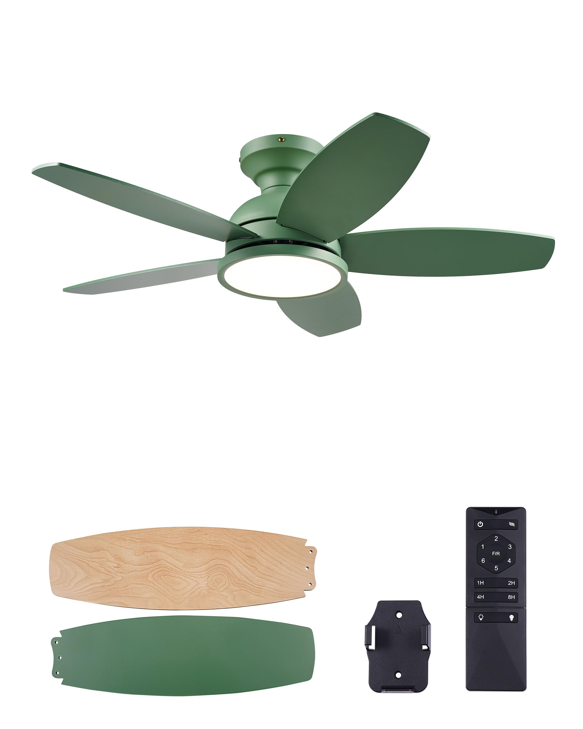 VONLUCE Ceiling Fans with Lights, 36 Inch Ceiling Fan and Remote, Full ...