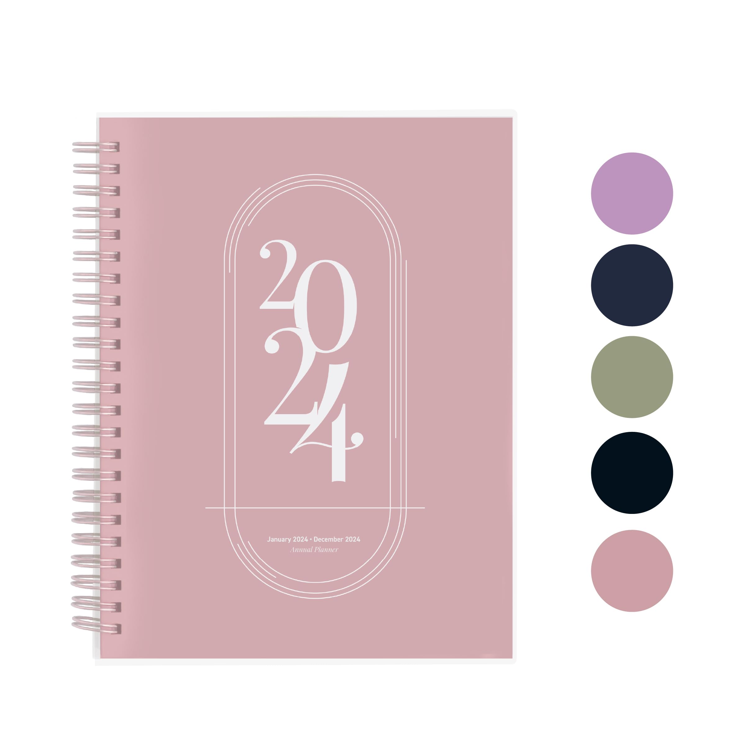 Rileys 2024 Weekly Planner - Annual Weekly & Monthly Agenda Planner ...