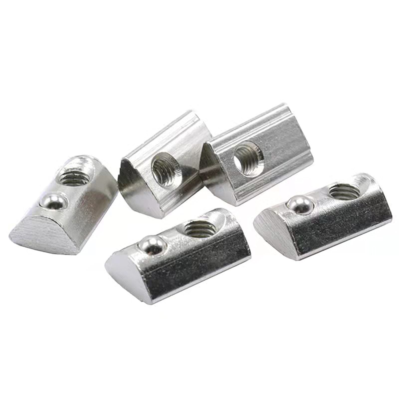 20 Pcs 3030 Series T Spring Nut, M4 Thread Roll In Spring Post Assembly ...