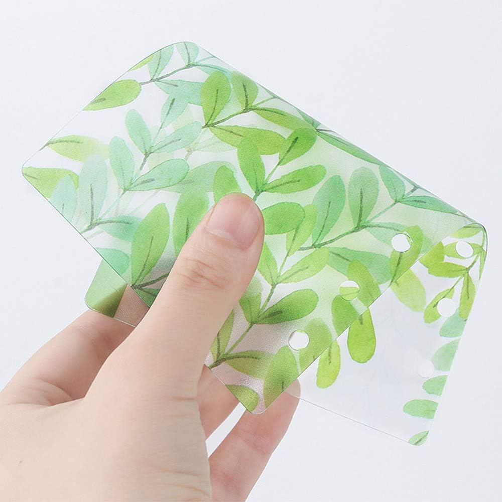 A5 Divider Paper 2 Sets of 12 Pieces A5 6 Hole Binder Divider File ...