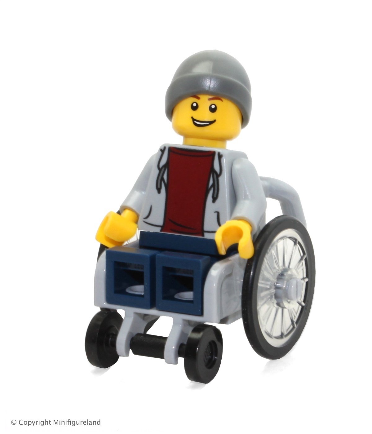 LEGO Town City Fun in the Park Minifigure - Disabled Handicapped Man in ...